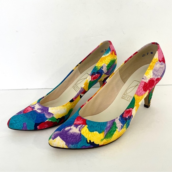 Joyce | Shoes | Joyce Colorful Pumps Size 7m | Poshmark
